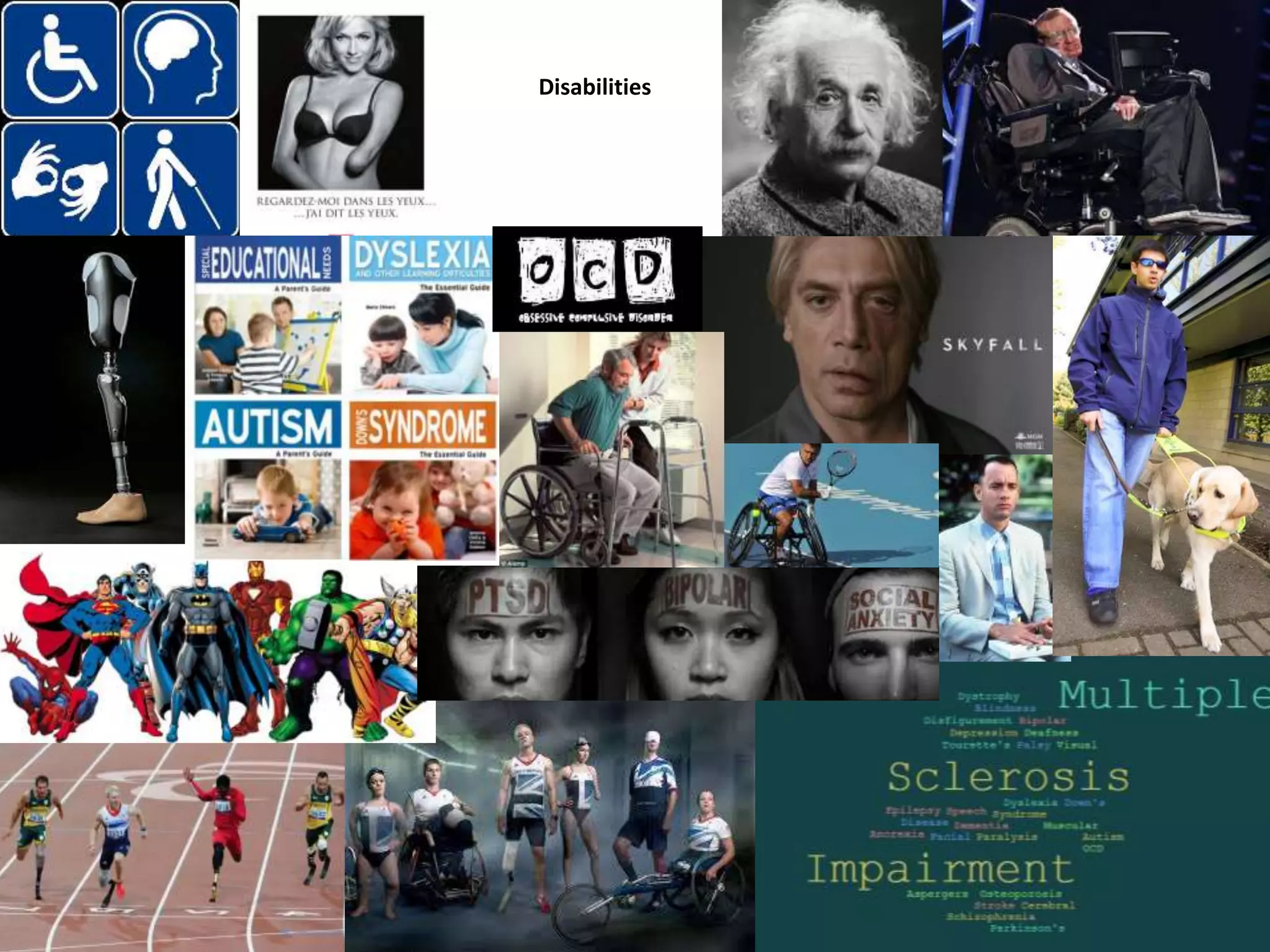 Disability Mood Board | PPTX