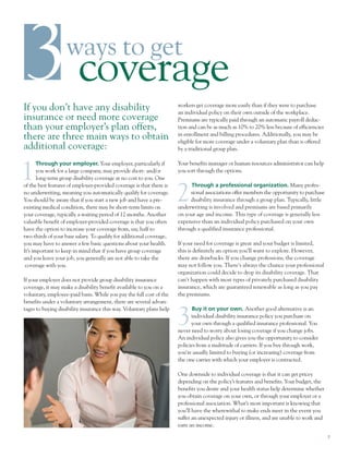 Guide To Disability Insurance | PDF