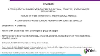 Disability policy law lecture | PDF | Medical Health