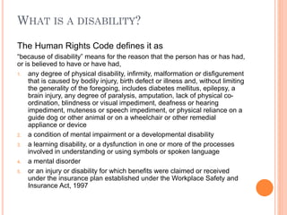 Disability Powerpoint | PPTX
