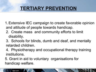 Disability & Rehabilitation approach | PPT