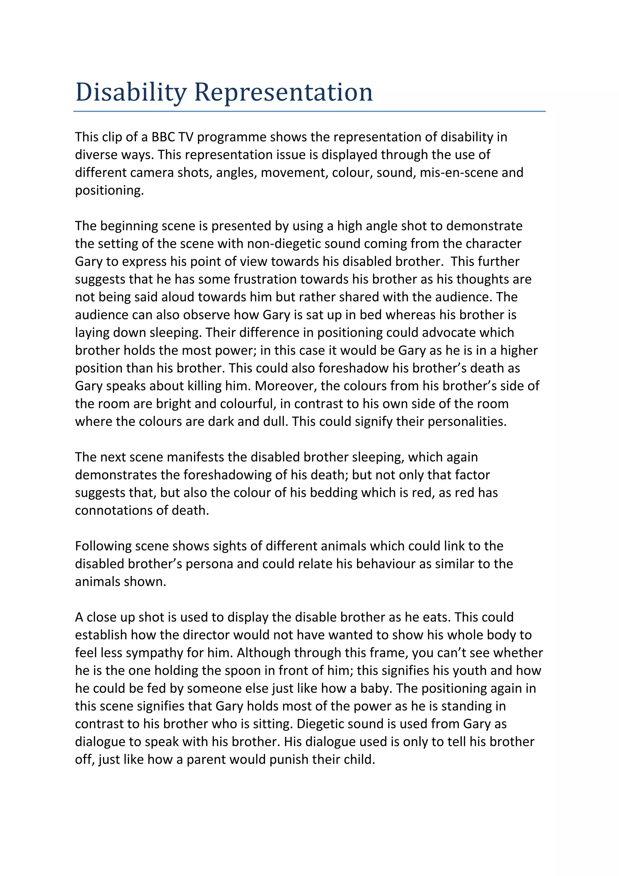 Disability representation | DOCX