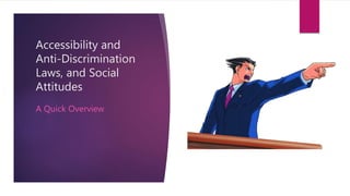 Disability Representation in Anime and Manga: AmeCon 2018 | PPTX