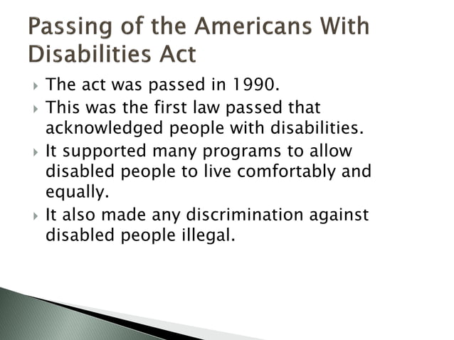 Disability rights movement | PDF