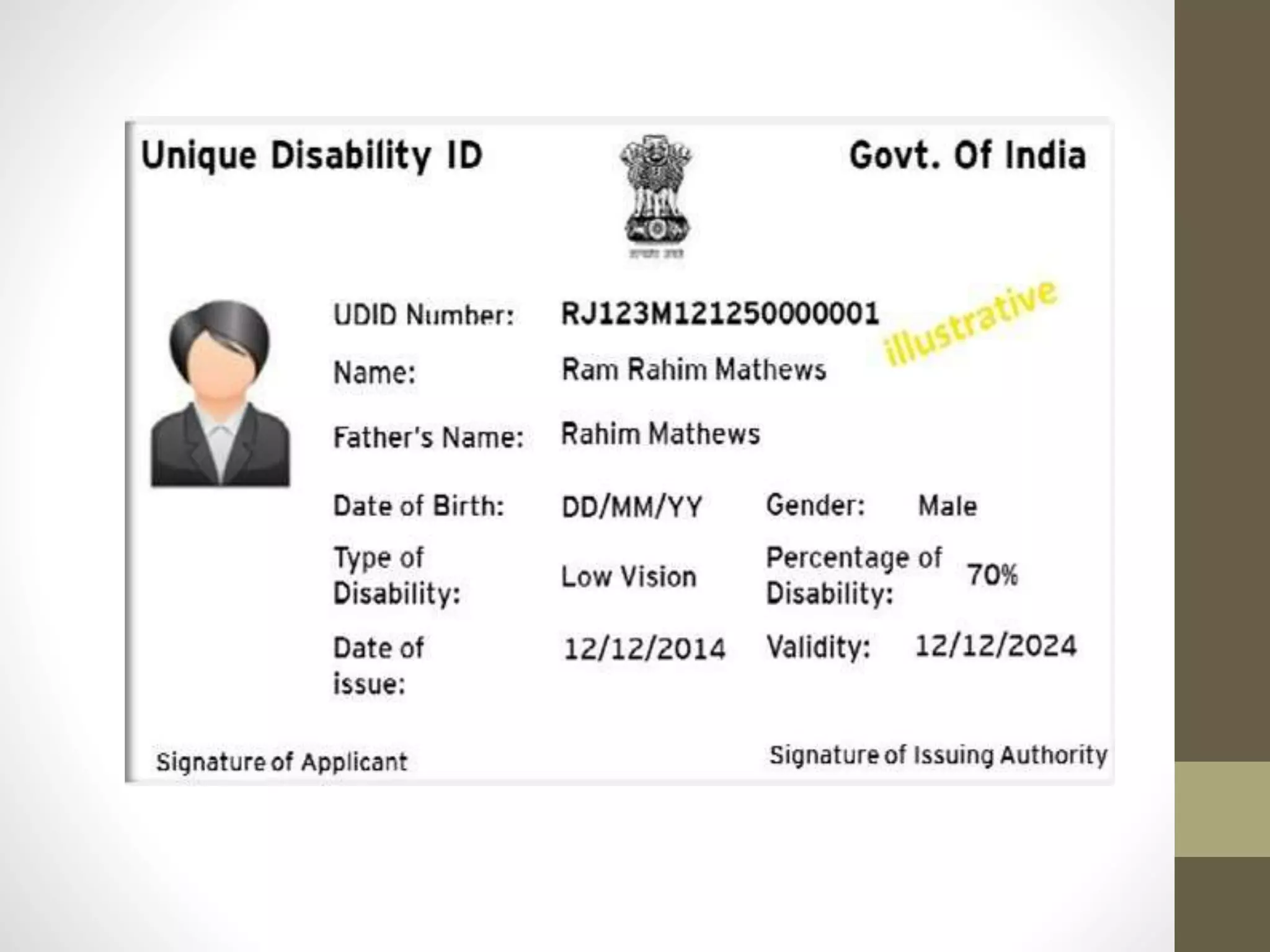 Disability Schemes | PPTX