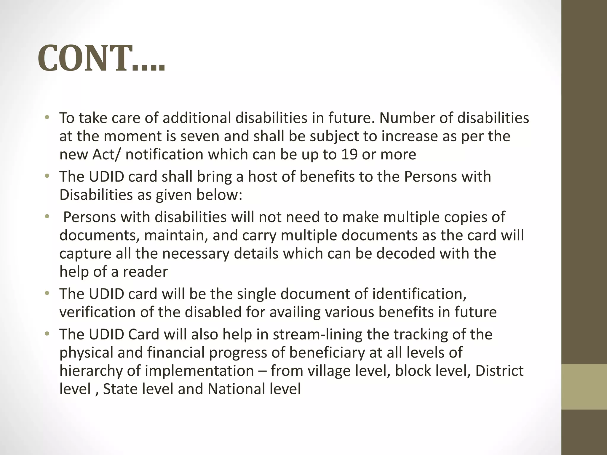 Disability Schemes | PPTX