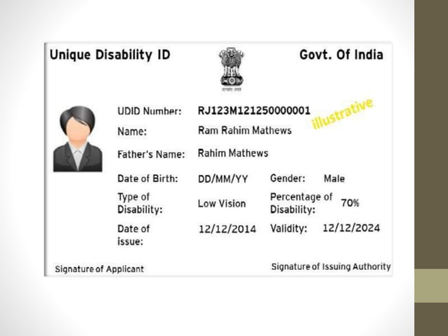 Disability Schemes | PPTX