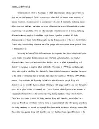 Disability and society | PDF