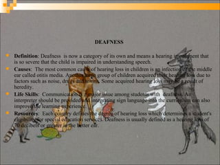 Disability & special education | PPT