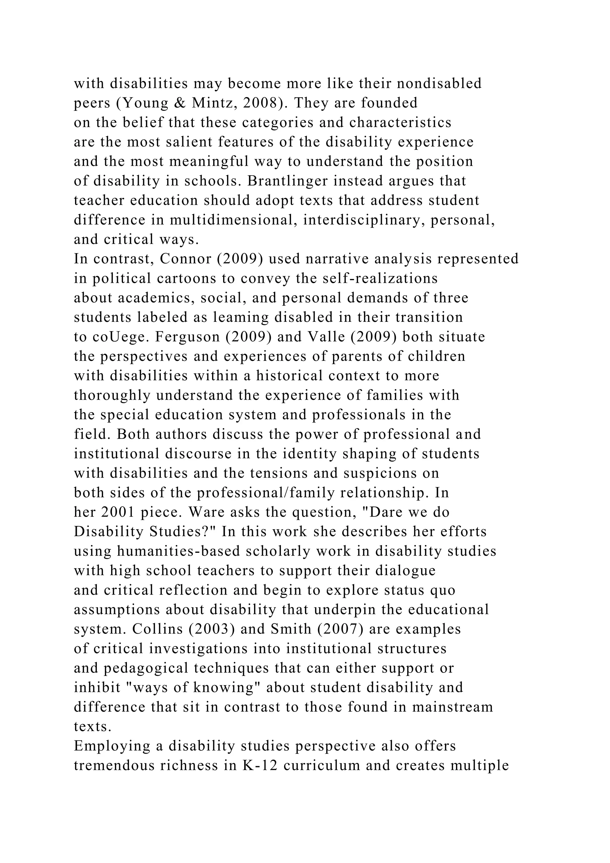 Disability Studies What Is It andWhat Difference Does It Make.docx