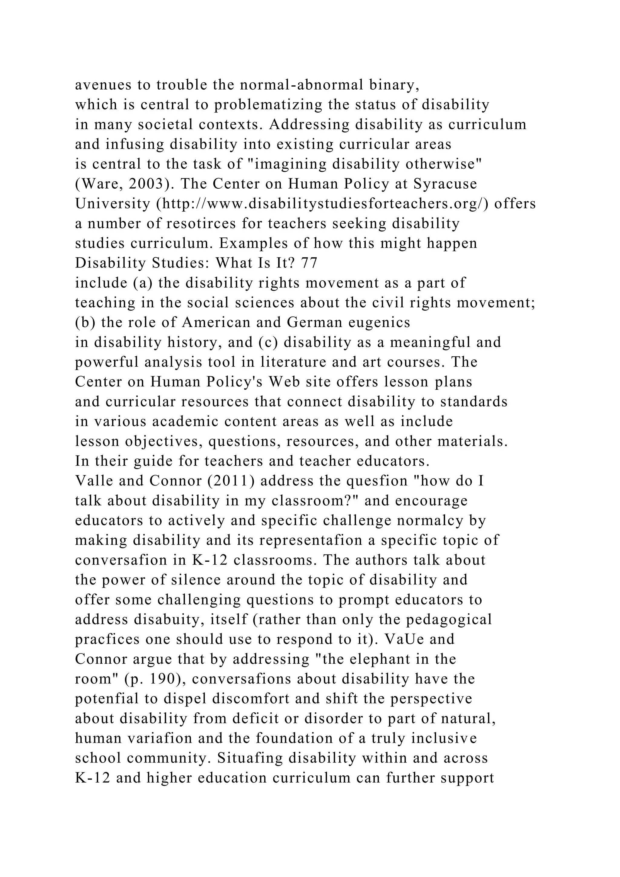 Disability Studies What Is It andWhat Difference Does It Make.docx