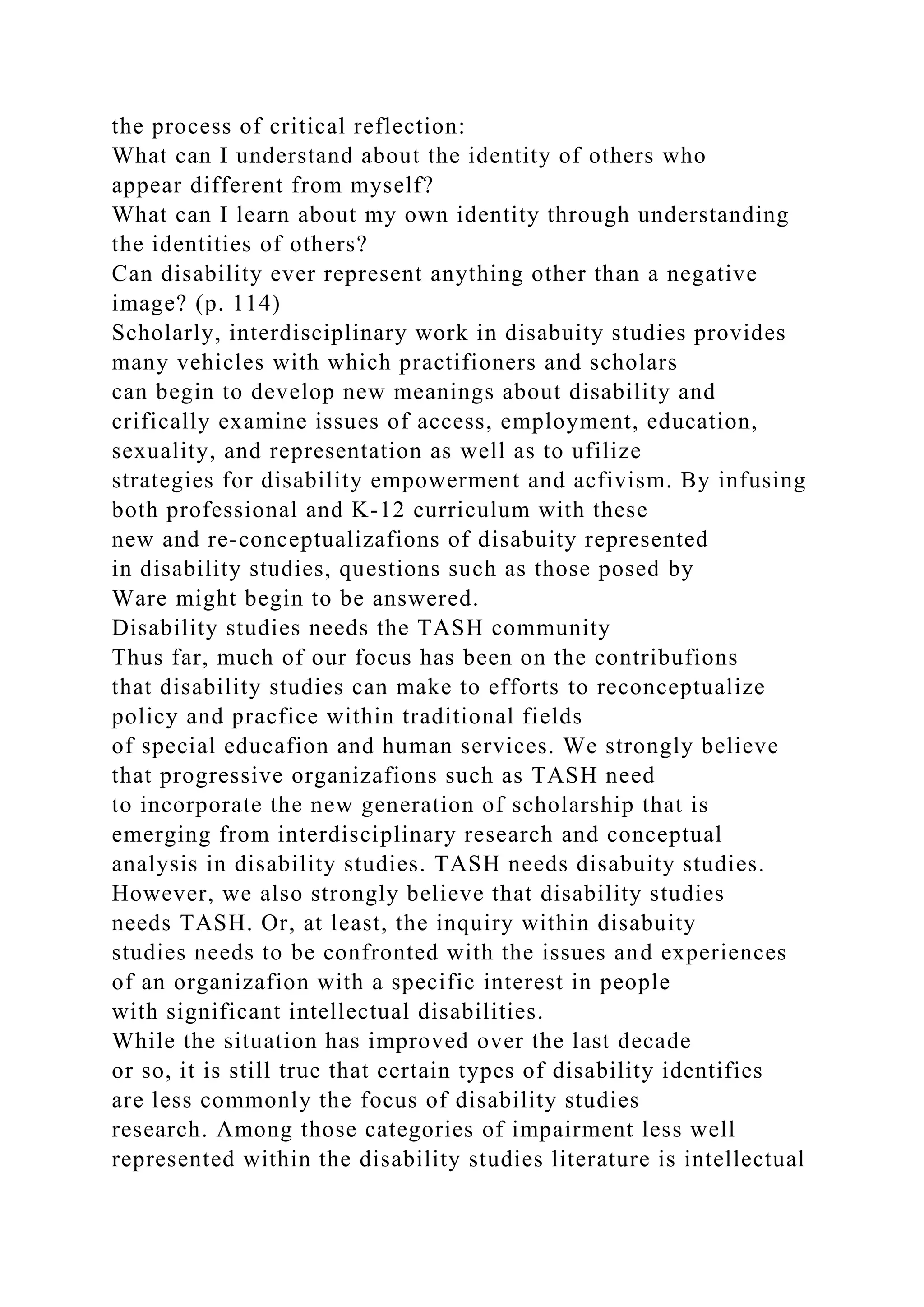 Disability Studies What Is It andWhat Difference Does It Make.docx