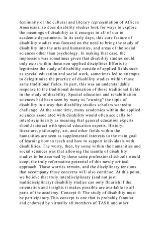 Disability Studies What Is It andWhat Difference Does It Make.docx