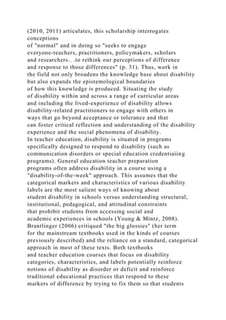 Disability Studies What Is It andWhat Difference Does It Make.docx