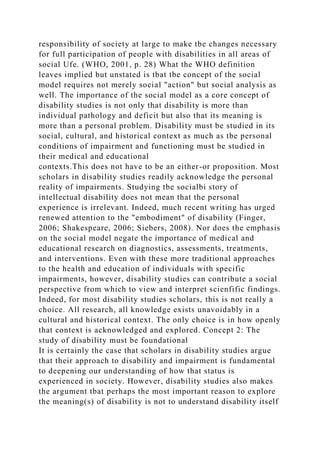 Disability Studies What Is It andWhat Difference Does It Make.docx