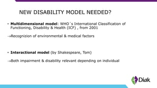 Disability theories and human rights | PDF