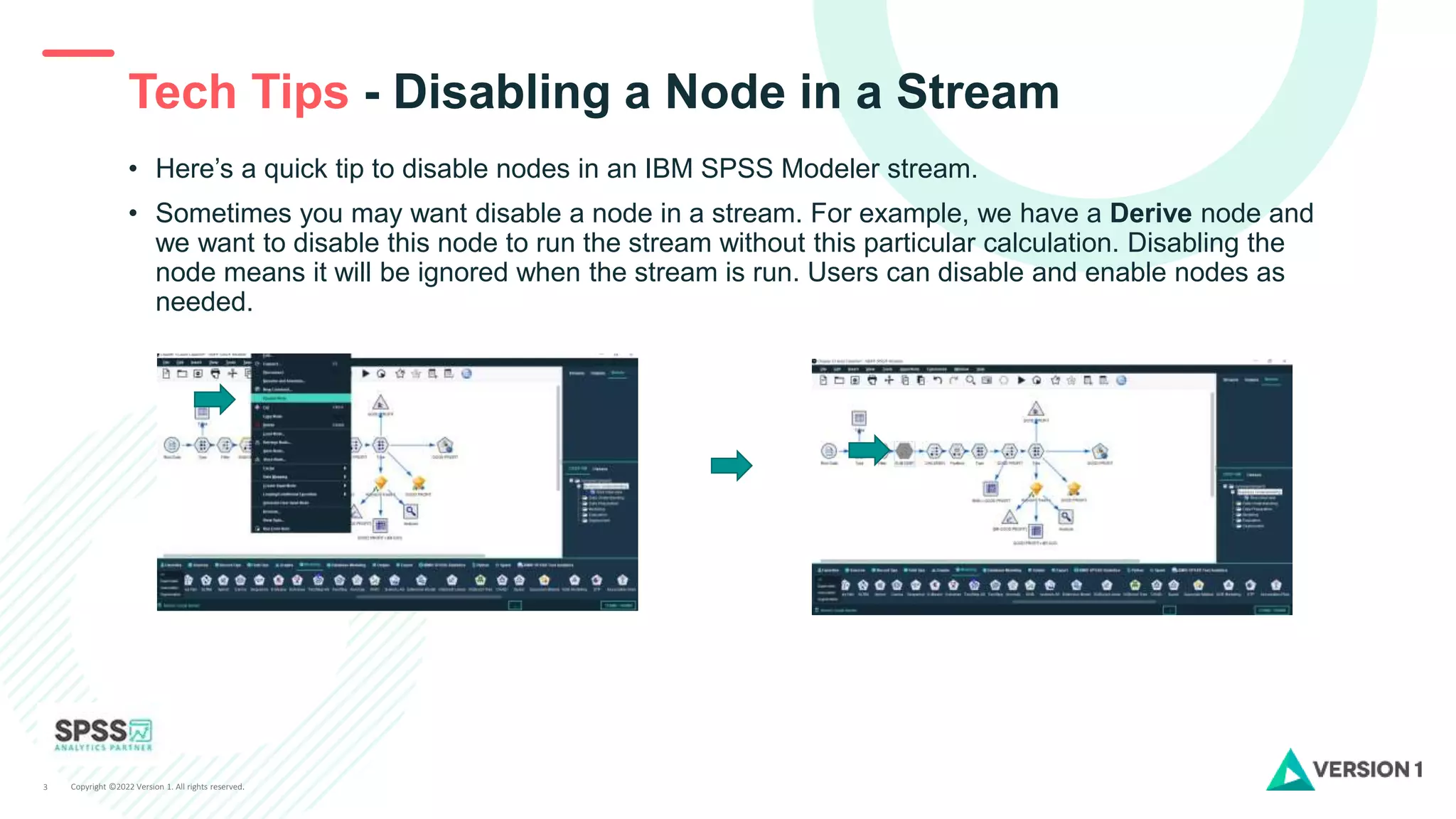 Disabling Nodes In Ibm Spss Modeler Pptx