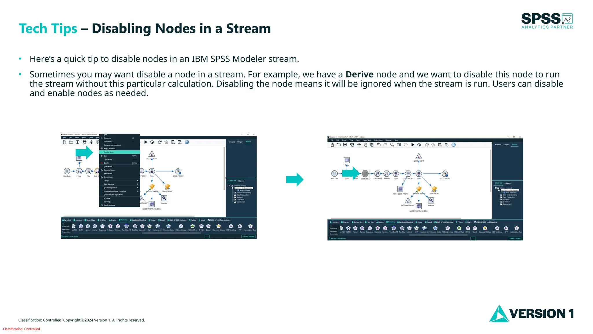 Disabling Nodes in IBM SPSS Modeler.pptx