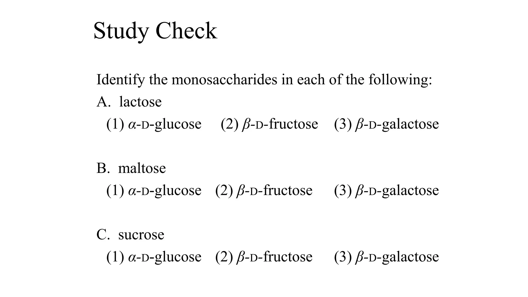 Disaccharides | PPTX