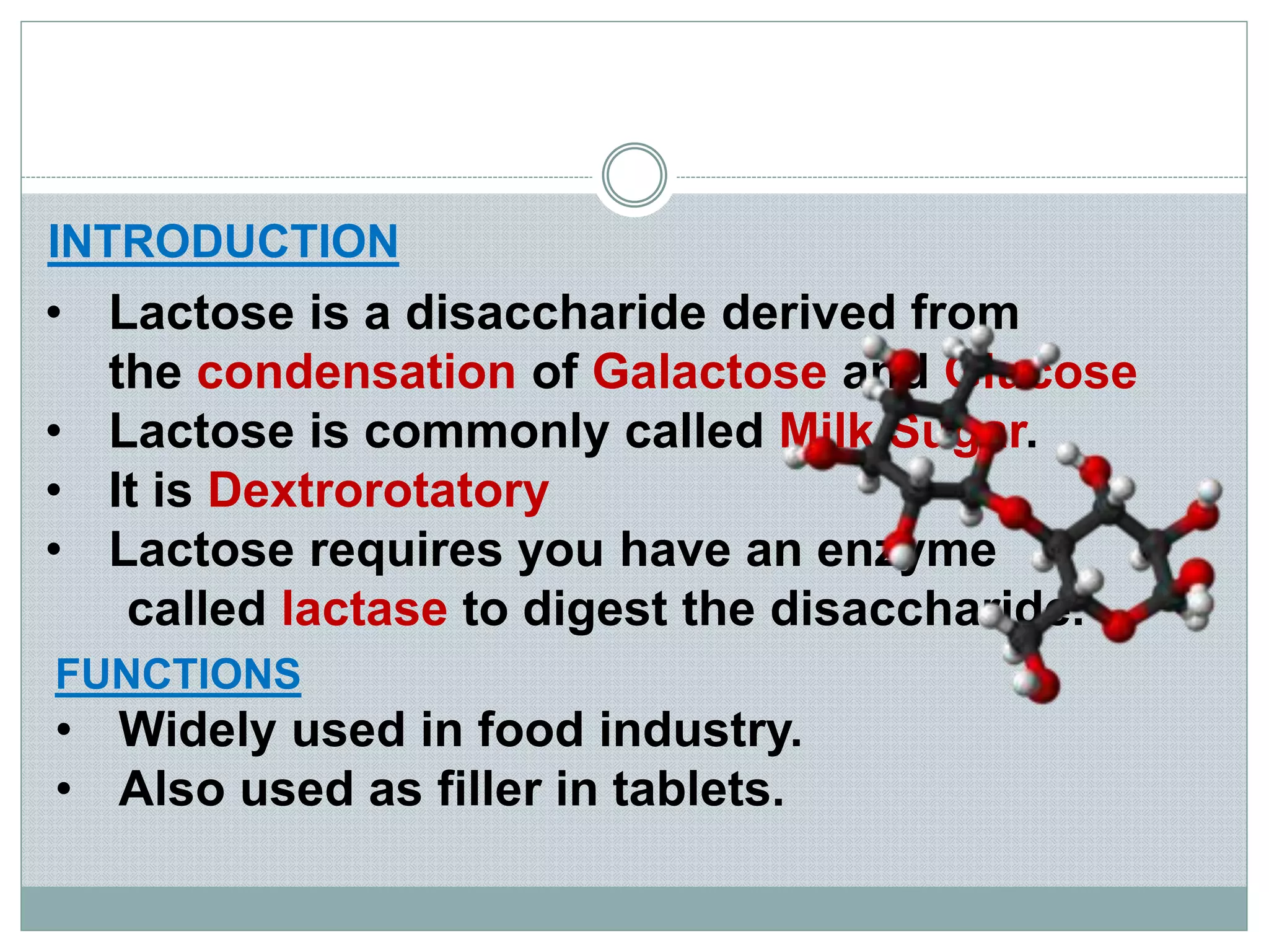 DISACCHARIDES | PPTX