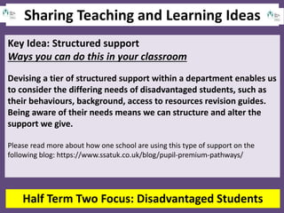 Disadvantaged students 6 | PPTX