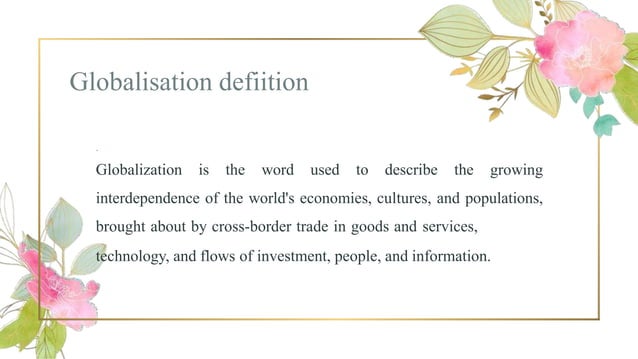 Disadvantages globalisation | PPT