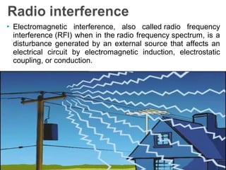 Disadvantages of corona, radio interference, inductive interference ...