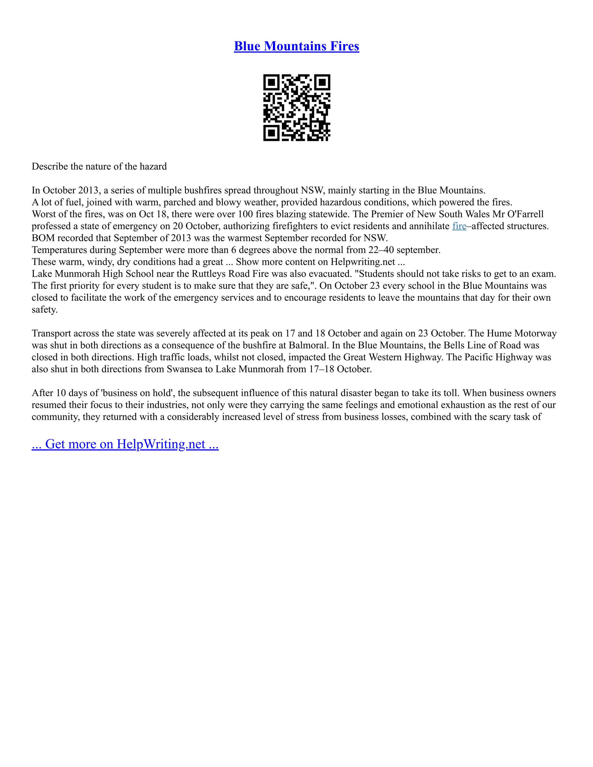 Disadvantages Of Disaster Risk | PDF