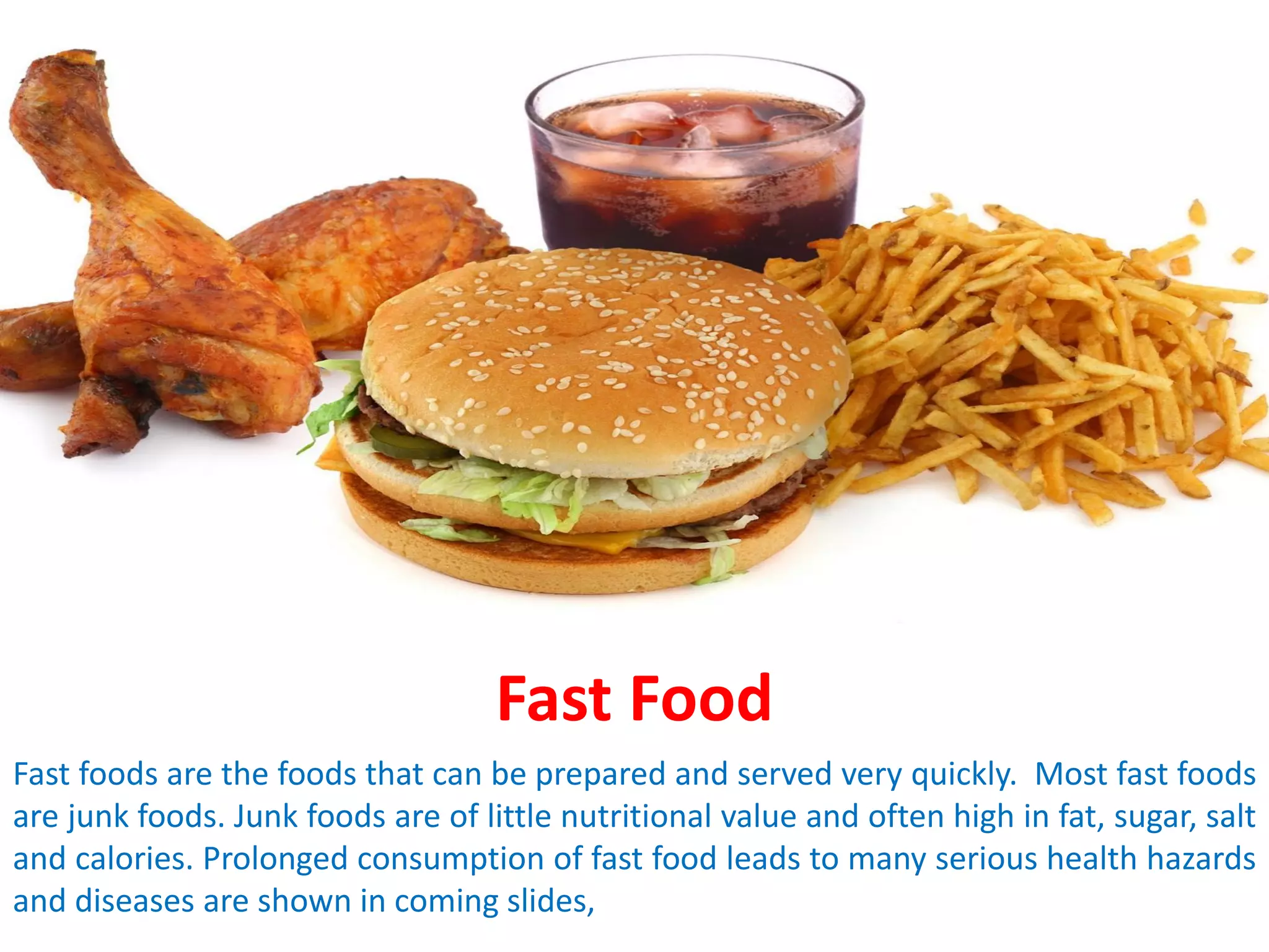 Why fast foods are bad for you? | PDF
