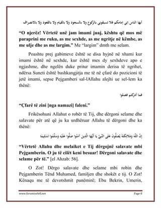 Disa gabime të namazfalësve | PDF