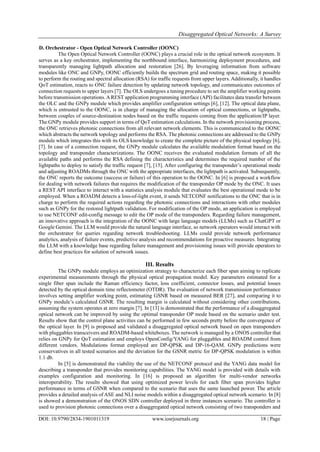 Disaggregated Optical Networks: A Survey | PDF