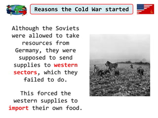 Causes of the Cold War - Disagreements over Germany | PPTX | War and ...