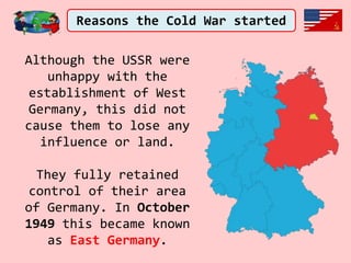 Causes of the Cold War - Disagreements over Germany | PPTX