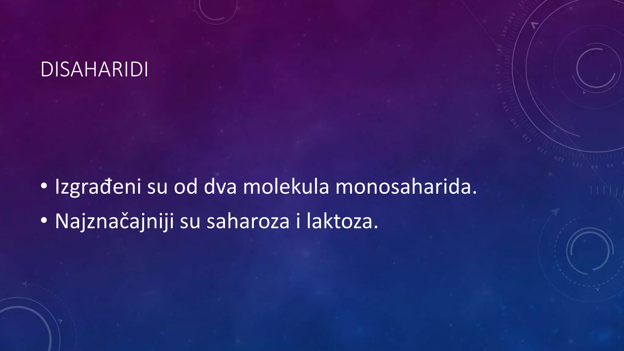 Disaharidi i polisaharidi | PPTX