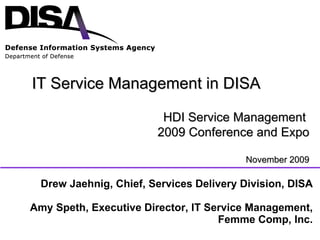 Disa Itsm V1.3 | PPT