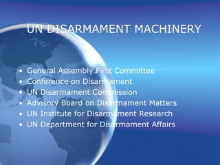 Disarmament & Arms Control | PPT