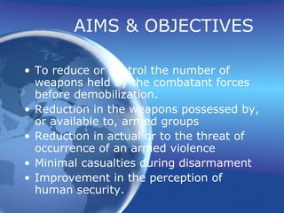 Disarmament & Arms Control | PPT
