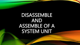 Disassemble.pptx