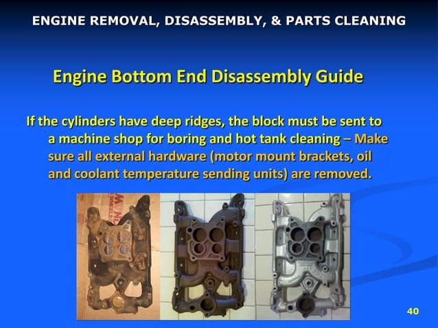 Disassemble Engine Parts and repair steps.pdf