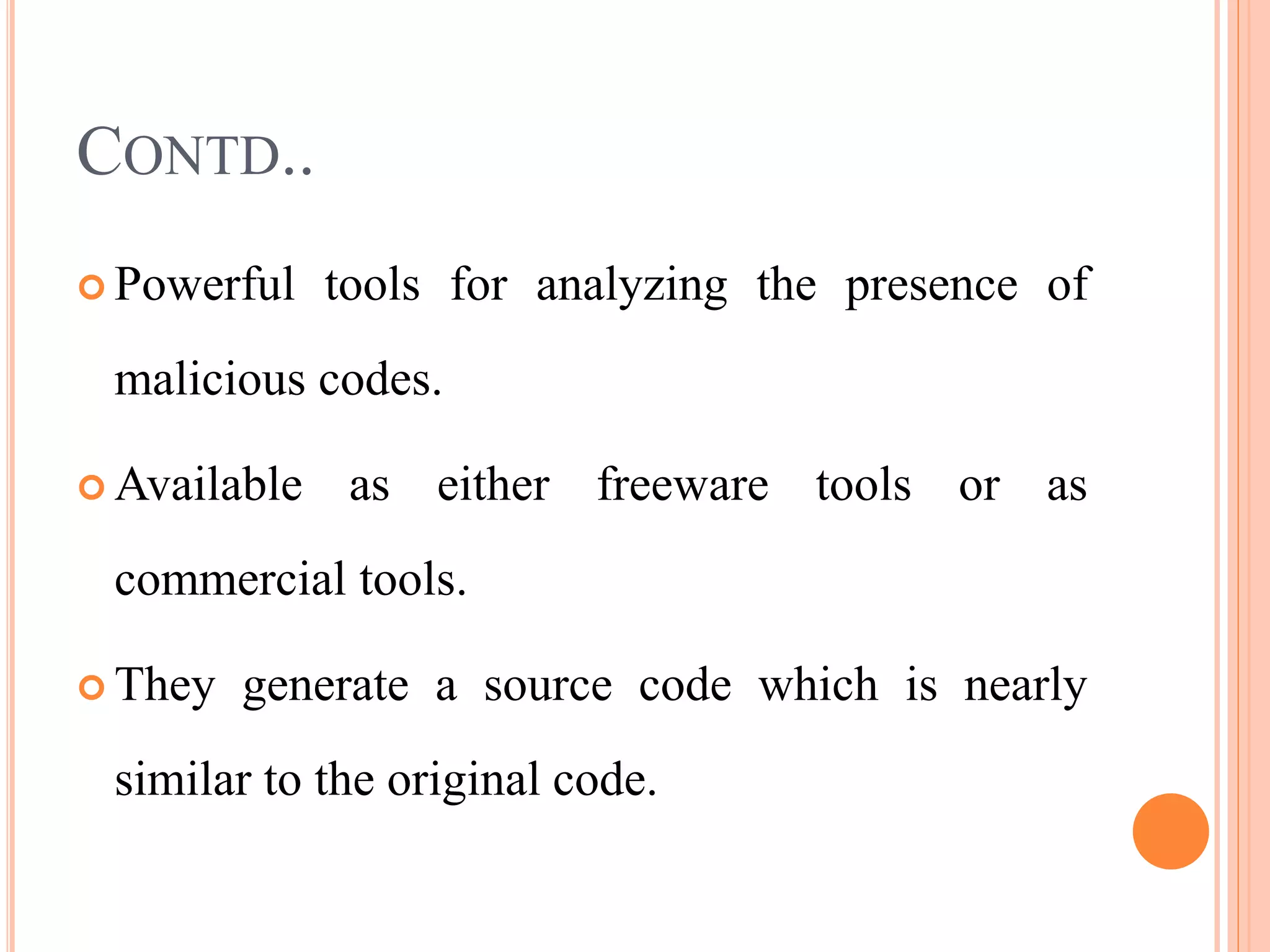 Disassembler and simulators | PPTX