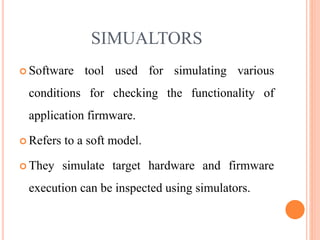 Disassembler and simulators | PPTX | Computing | Technology & Computing