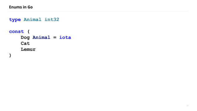 Disassembling Go | PPT
