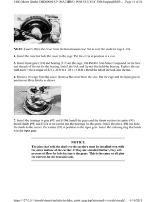 Disassembly n assembly transmission | PDF