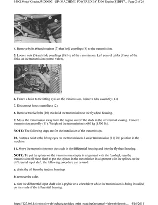 Disassembly n assembly transmission | PDF