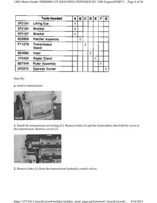 Disassembly n assembly transmission | PDF