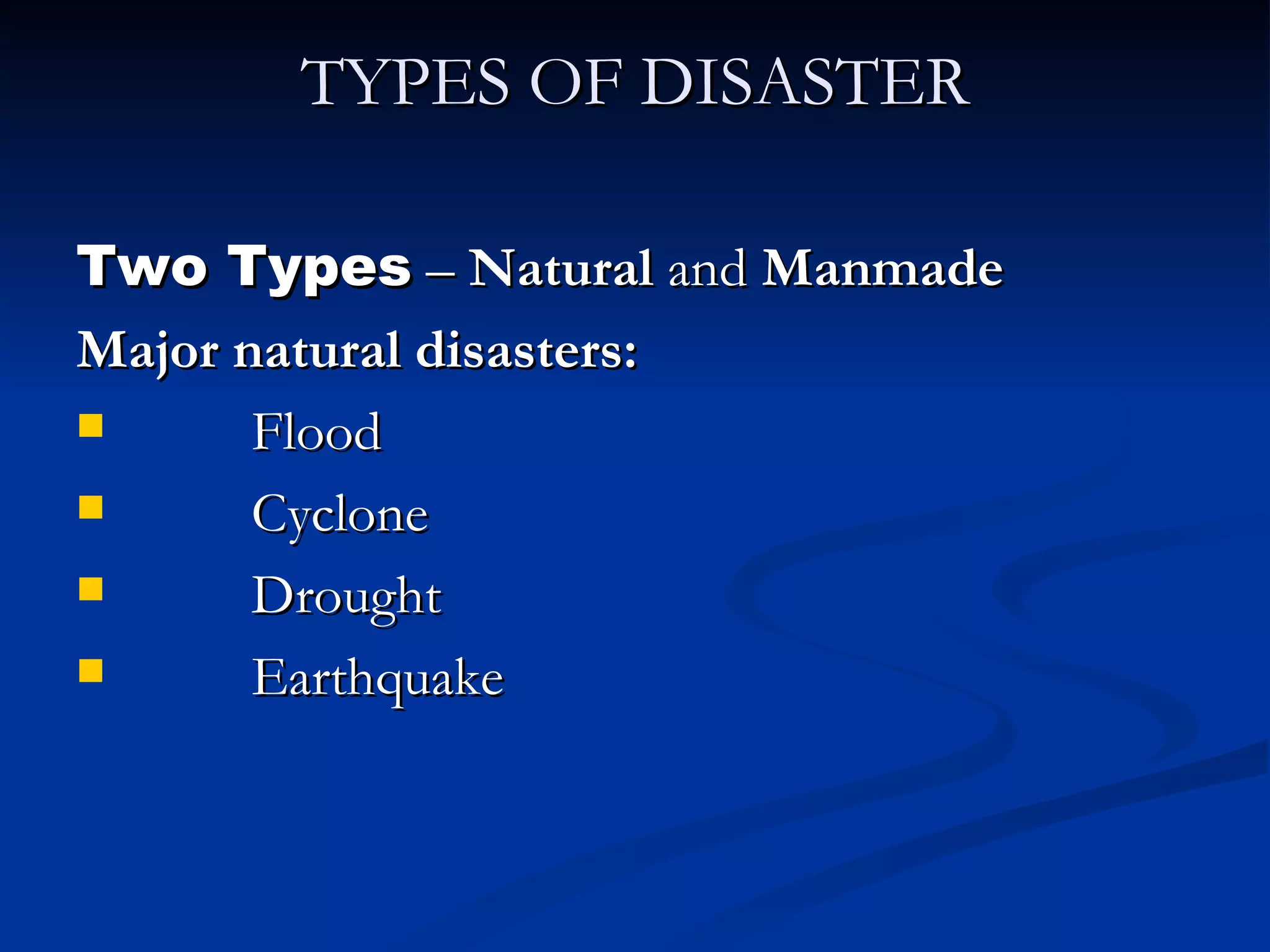 Disaster | PPT