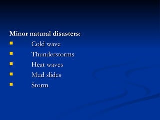 Disaster | PPT