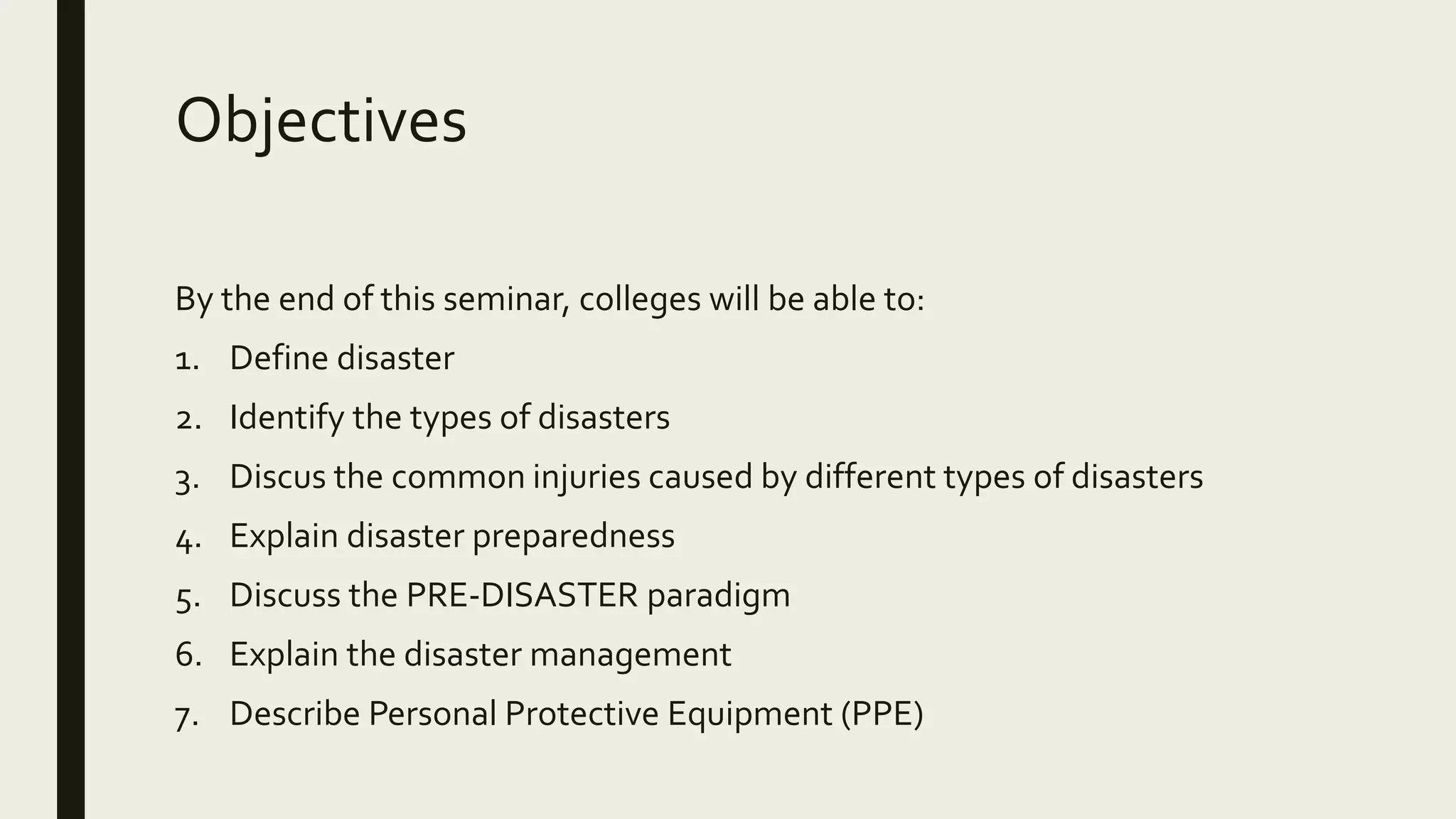 Disaster Management - Nursing | PPTX