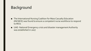 Disaster Management - Nursing | PPTX