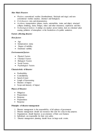 Disaster management | PDF